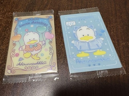 Sanrio Peckles Duck Wafers Grand Prize 8 packs Used | eBay