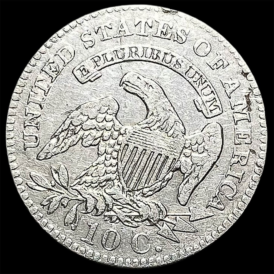 1827 Capped Bust Dime LIGHTLY CIRCULATED - 248 | eBay