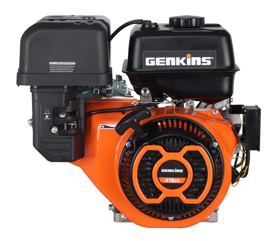 Genkins 16 HP 420cc Electric Start Engine Gas Powered Multi-Use Engine ...