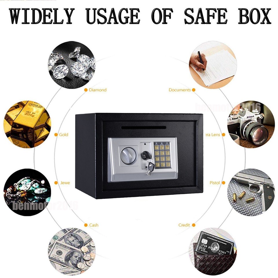 Safe Box Secure Lock Combination Safety High Security Wall Floor ...