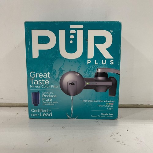 PUR PLUS Faucet Filtration System - Metallic Gray (PFM350V ...