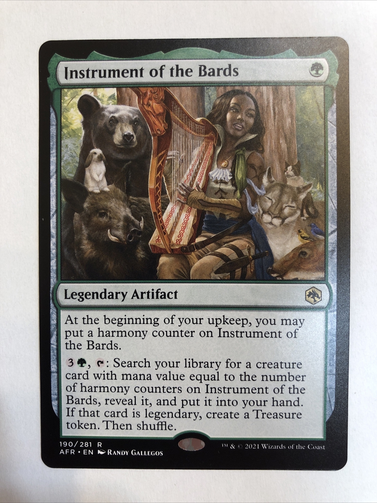 MTG Instrument of the Bards Adventures in the Forgotten Realms 190/281 ...
