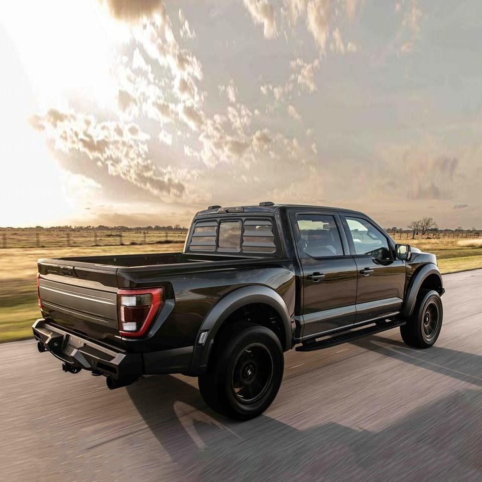 Rear Window Louver Scoops Cover Windshield Accessories For 19-23 Ford ...