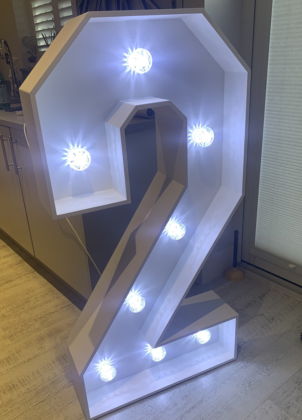 4ft Marquee Numbers and Letters TO BUY Made to order - Large Light Up ...