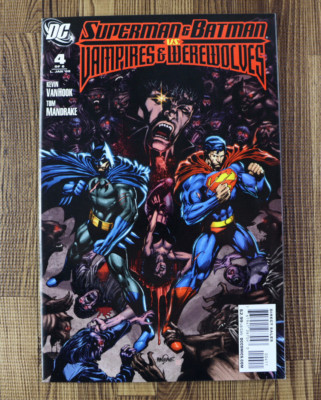 2009 DC Comics Superman & Batman Vs Vampires & Werewolves #4 VF/VF+ | eBay