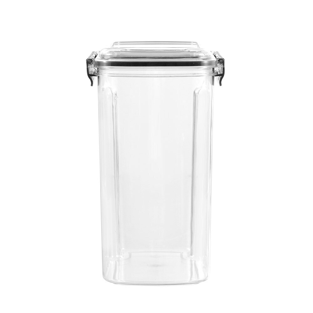 Boxsweden Crystal Clear 3.9L/19cm Pantry Dispensing Storage Container w ...