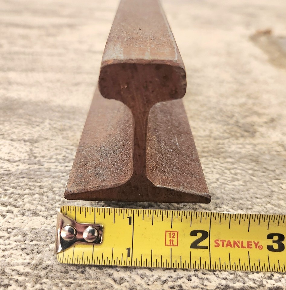 12 lb Railroad, Crane, or Mining Rail. 30' lengths. Free Ship to CO ...
