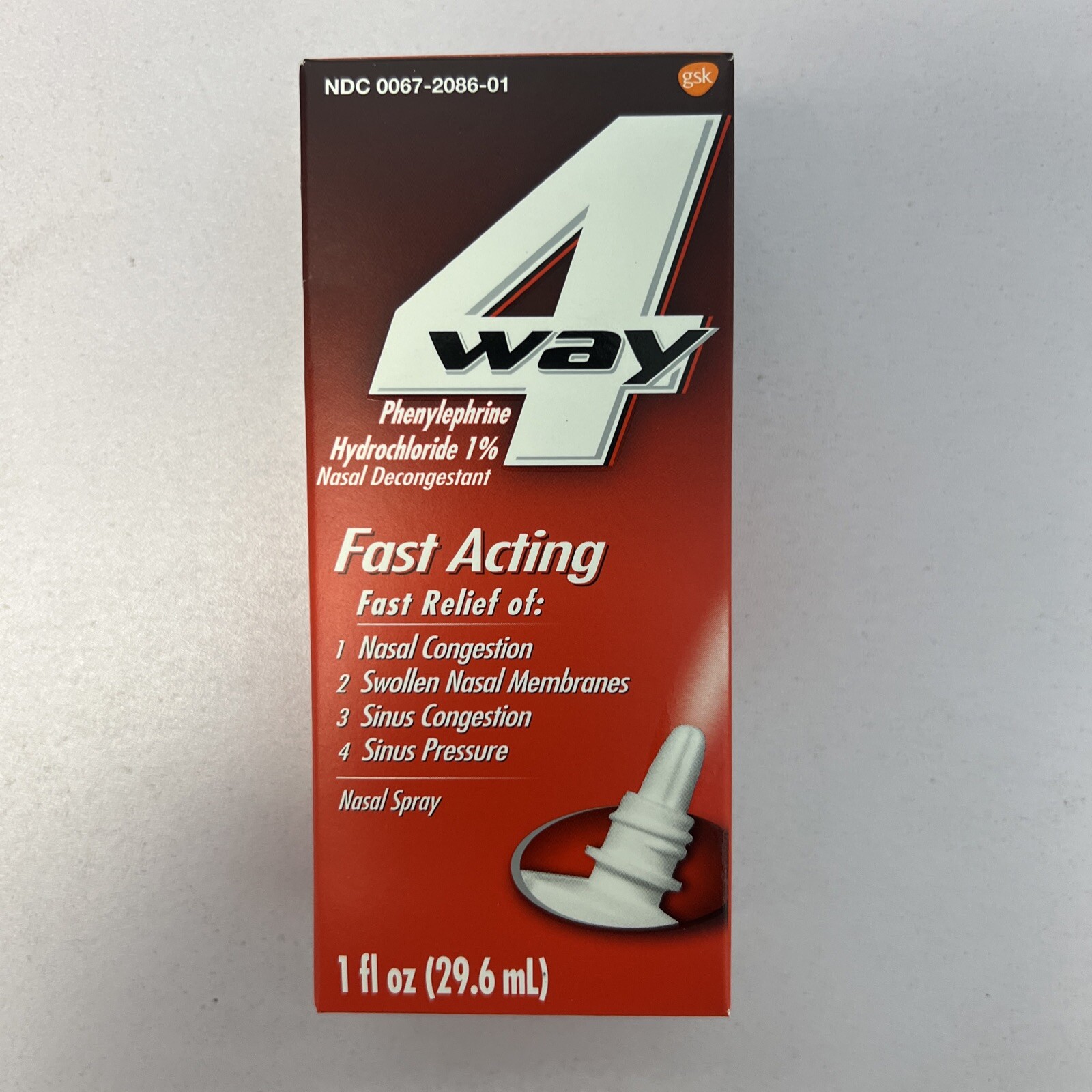 4-Way Fast Acting Nasal Spray - 1fl.oz for sale online | eBay
