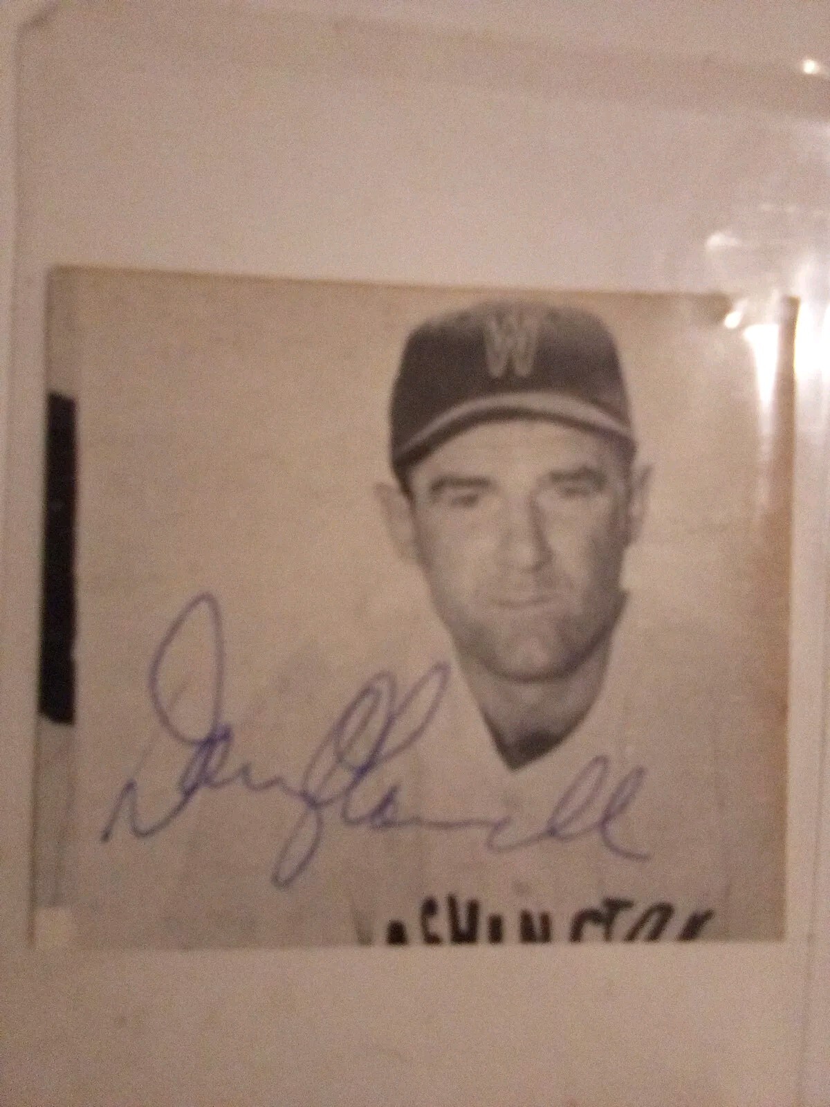 Danny O'Connell Signed Small Photo 1957 Braves /58 Giants Card | eBay