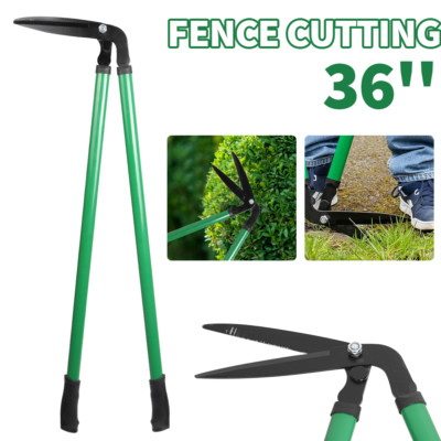 36" Long Handled Side Cutting Border Shears Grass Lawn Edge Garden ...