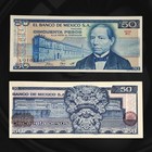 🇲🇽 1973 Mexico 50 Pesos Banknote, L0101101, Binary-Style Fancy Serial ...
