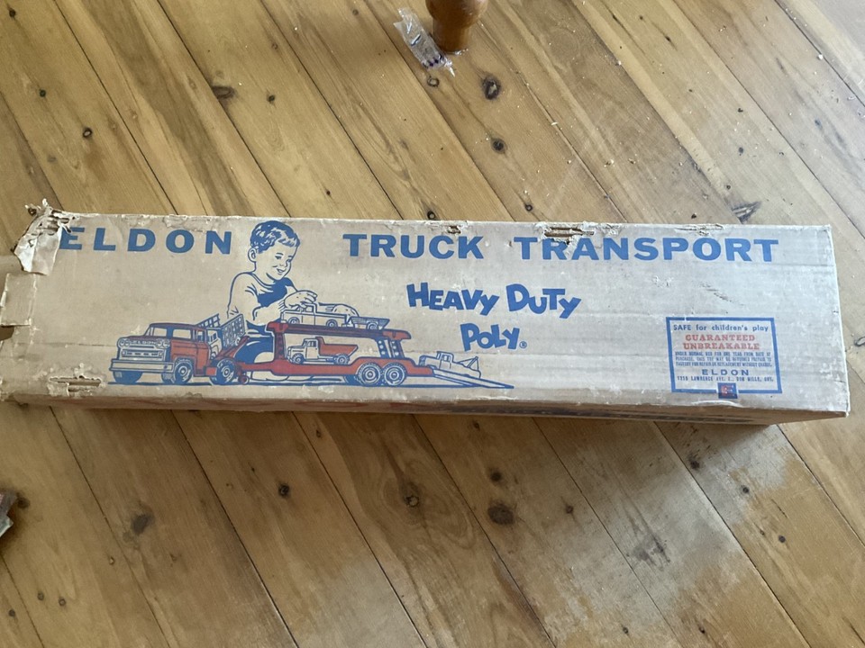 RARE Vintage ELDON Truck Transport – Heavy Duty Poly – FACTORY-SECURED ...