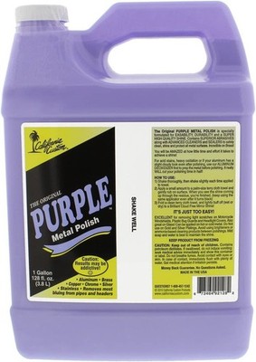 California Custom Products – Purple Metal Polish 1 128 Fl Oz (Pack of 1 ...