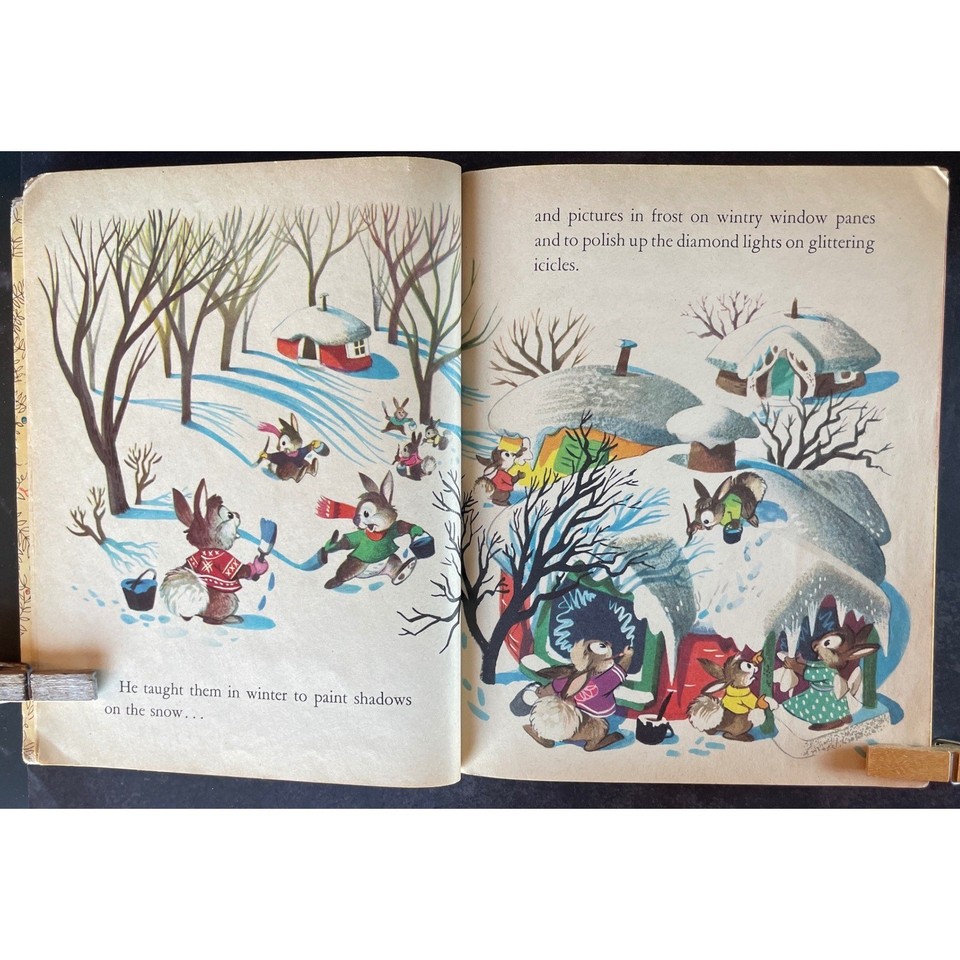 Walt Disney Bunny Book A Little Golden 1951 Vintage Childrens Story ...