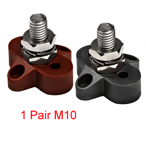 48V DC Max M10 Battery Power Distribution Terminal Isolated Stud ...
