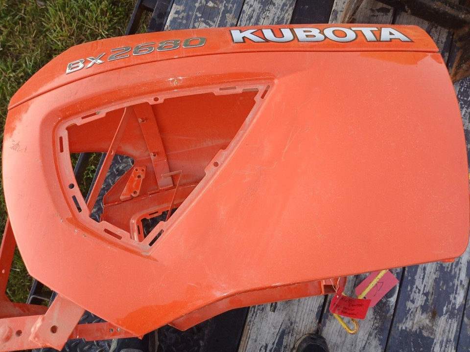 Kubota BX2680 BX2380 Compact Tractor Hood Bonnet Cowling K2871-95410 | eBay