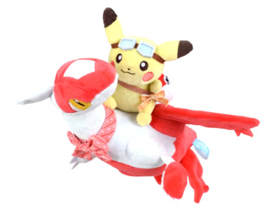 Pokemon -Latias Red (w/Pikachu) Plush #380 | eBay