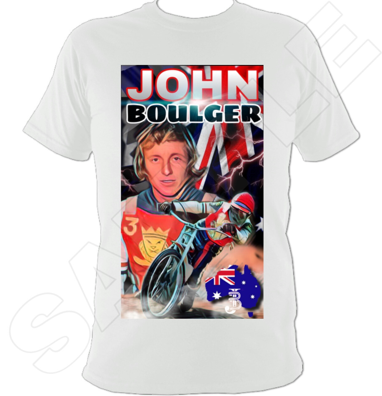 John Boulger Speedway T-Shirt | eBay