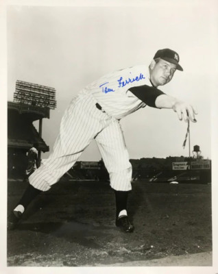 Tom Ferrick Autographed 8x10 Baseball Photo | eBay