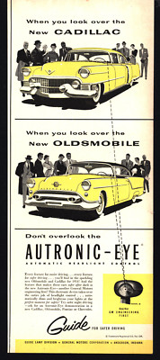 1954 CADILLAC OLDSMPOBILE AUTOMATIC HEADLIGHT CONTROL AUTRONIC-EYE ...