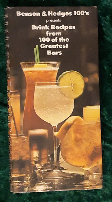 Benson And Hedges 100s Presents Drink Recipes From 100 Of The Greatest ...