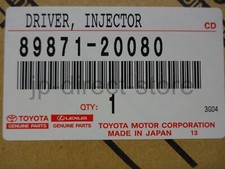 OEM Toyota 8987120080 Driver Injector 89871-20080 for sale online | eBay