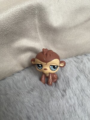 authentic littlest LPS petshop singe monkey 485 petshop littlest HASBRO ...