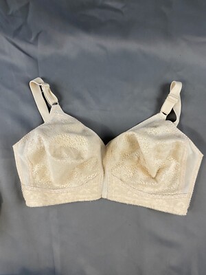 New PLAYTEX 18 Hour Sensational Support Wireless Beige Bra Size 38DD | eBay