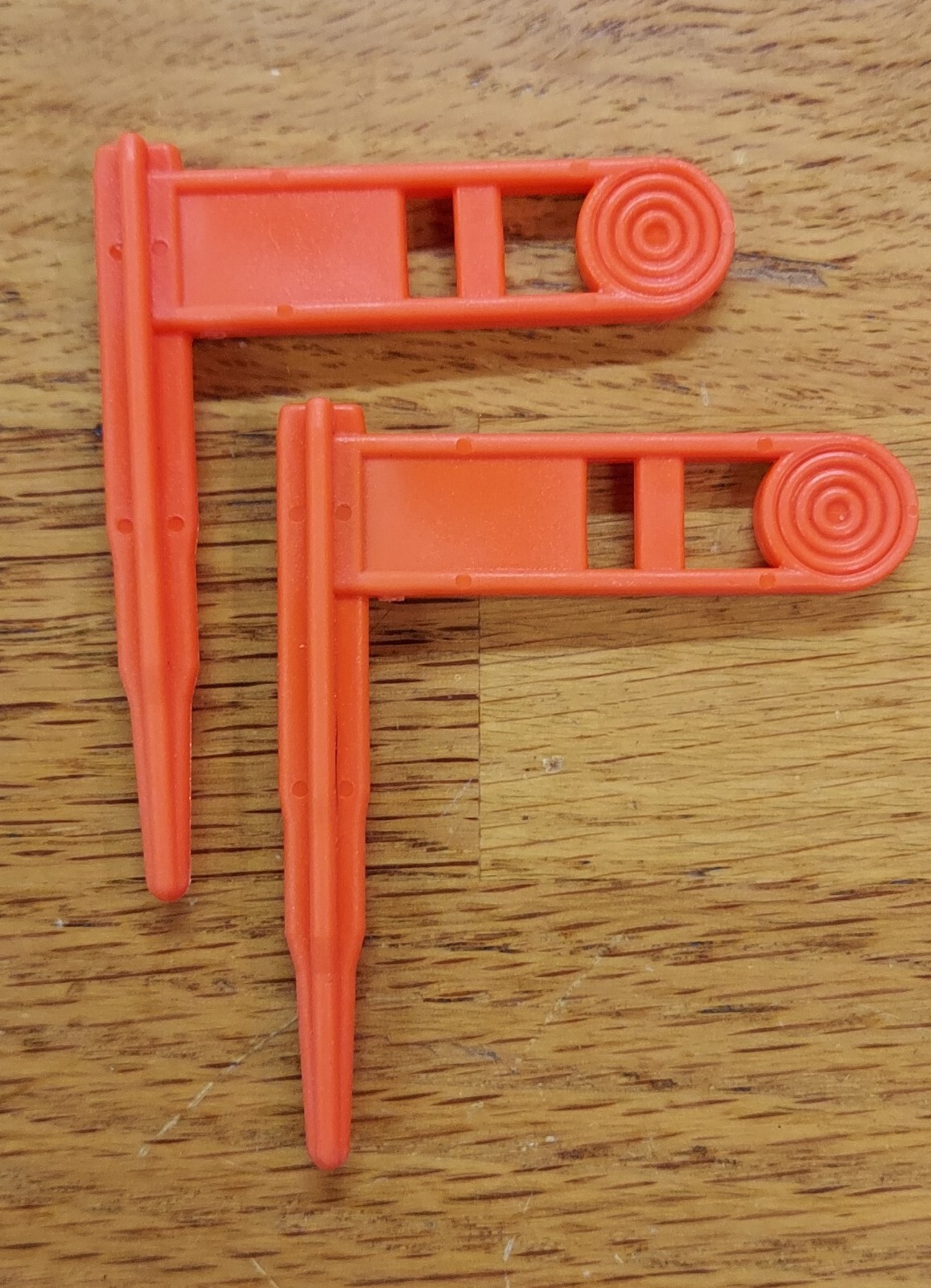 2-Pc Orange Empty Chamber Flags .38 Cal. or Larger - 4416 | eBay