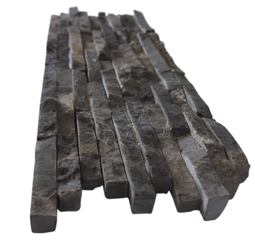 Splitface Mini Ledge Grey/Nero wall 3D cladding SAMPLE (approx 10x10cm ...