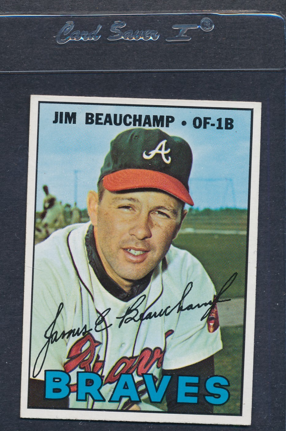 1967 Topps #307 Jim Beauchamp Braves NM/MT *6458 | eBay