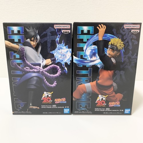 Bandai Naruto Shippuden EFFECTREME Naruto Uzumaki & Sasuke Uchiha Set ...