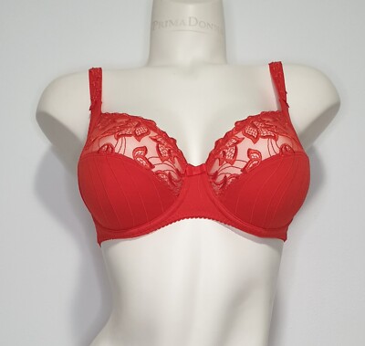 Prima Donna Spitzen BH, Deauville, Farbe Rot, Größe 75C | eBay.de