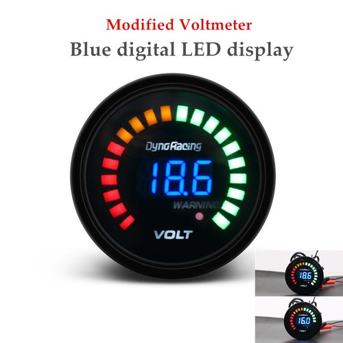 Waterproof Car Battery Meter 12V Voltmeter LED Digital Display Voltage ...