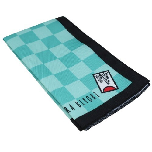Wagara Biyori Furoshiki Matchup Demon Slayer KNY Hanky Napkin Green ...