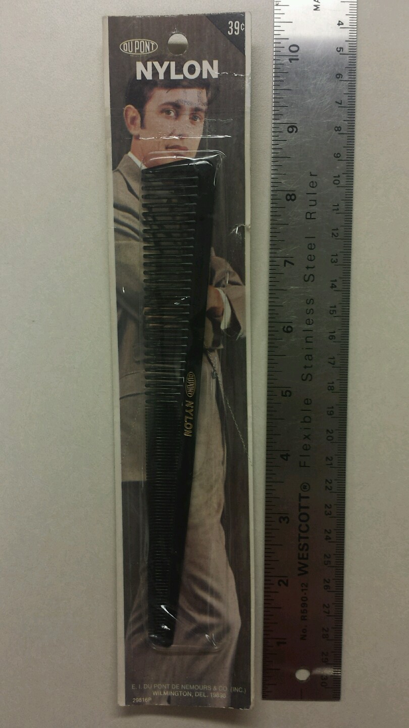 Vintage Styling Comb! Dupont Nylon! Professional! Unbreakable! Unique ...