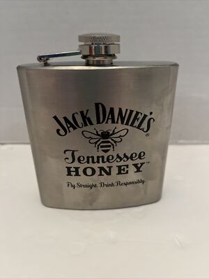 Stainless Steel Jack Daniel's Tennessee Honey Fly staight Bee Drink ...