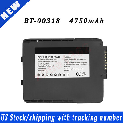 Battery BT-000318 For Zebra For Motorola Bar Code Scanner TC75 TC70 ...