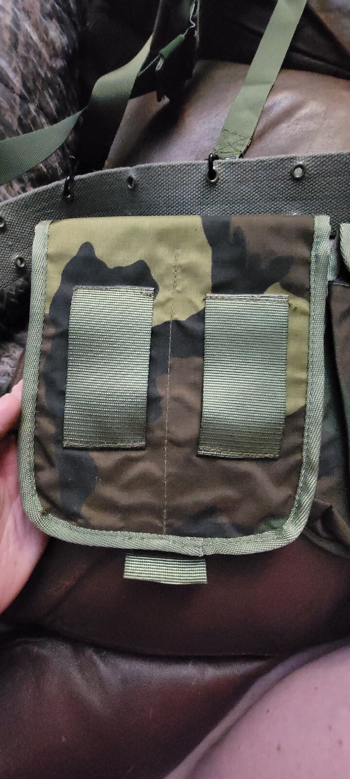 CLONE M1967 Field Pack Suspenders Nylon H Type+Famas Belt+Italian Mag ...