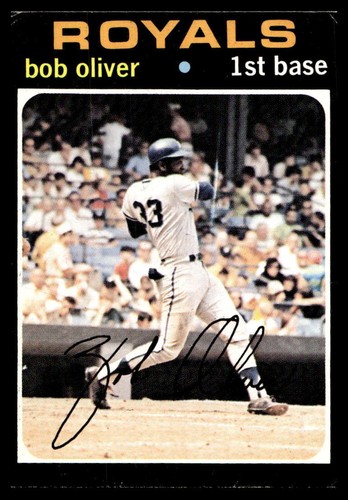 1971 Topps #470 Bob Oliver Kansas City Royals VG-VGEX Crease | eBay
