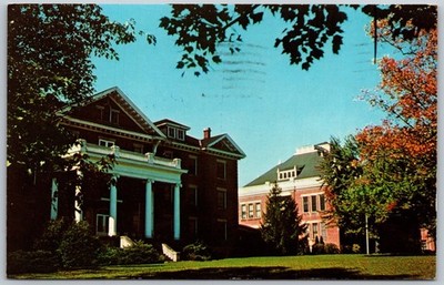 Postcard London Kentucky KY Sue Bennett College Buildings Trees 1960s ...