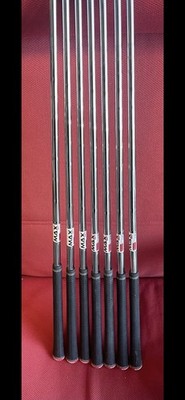 NEW••• KBS Max 85 shafts, 5i - GW, Seven shafts & grips, Regular flex | eBay