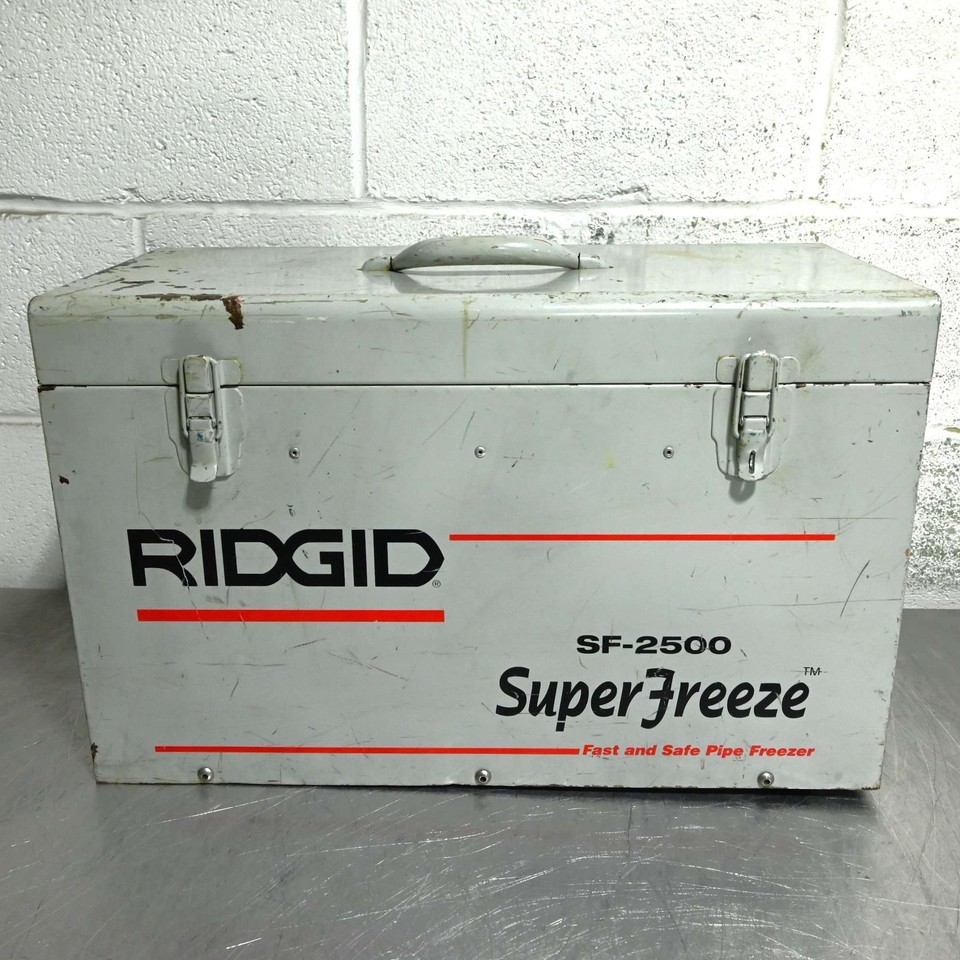 Ridgid Super Freeze SF- 2500 Pipe Freezing Unit + Warranty | eBay