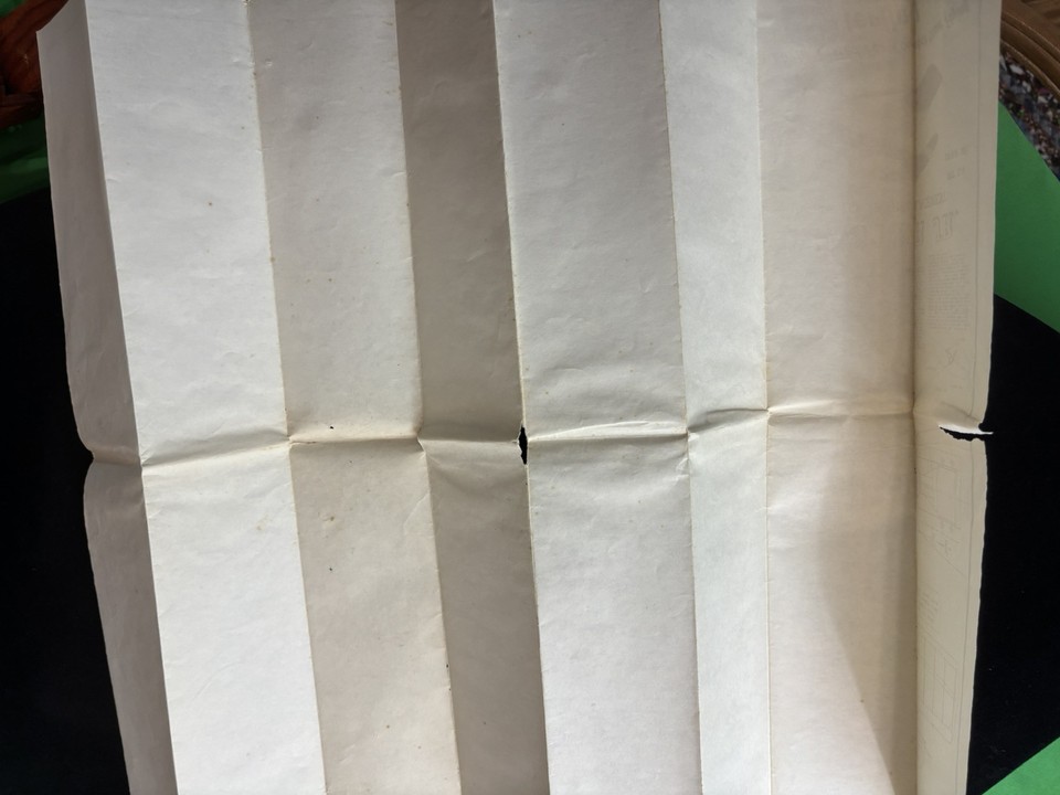 1950s Vintage Sterling Ringmaster Jr Model Airplane Kit INSTRUCTIONS ...