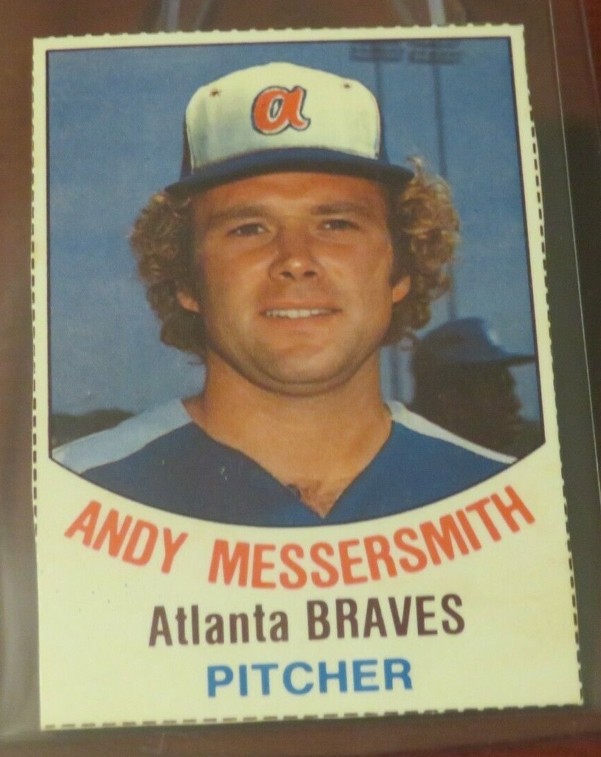 #1338 1977 HOSTESS MLB Baseball #150 JOHN MESSERSMITH | eBay