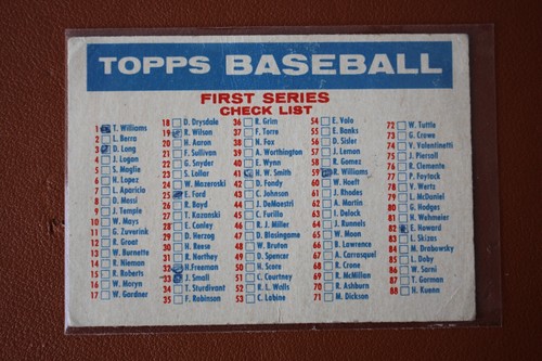 1957 Topps Checklist 1, 2 [Big Blony] Baseball Card | eBay