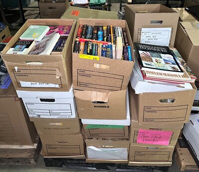 FLASH SALE - Pallet of BOOK for Resellers - FRESH FROM THE CHARITIES ...