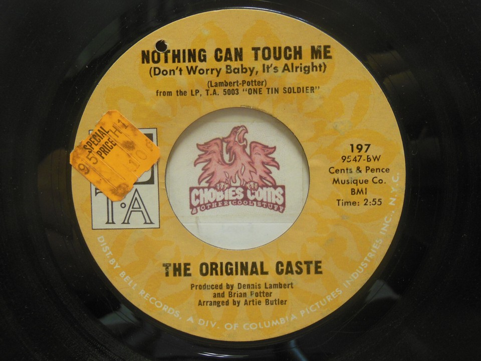 The Original Caste - Country Song / Nothing Can Touch Me, 45 RPM VG (7K ...