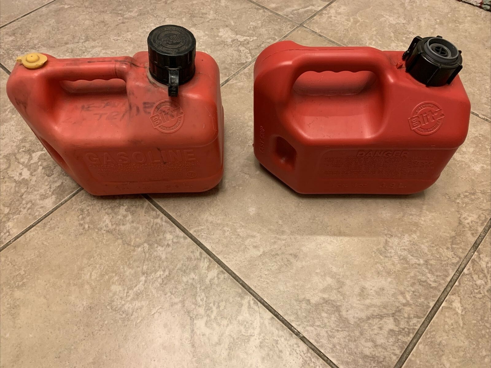 Fuel Cans Blitz/Two Cans Each 1 Gallon | eBay