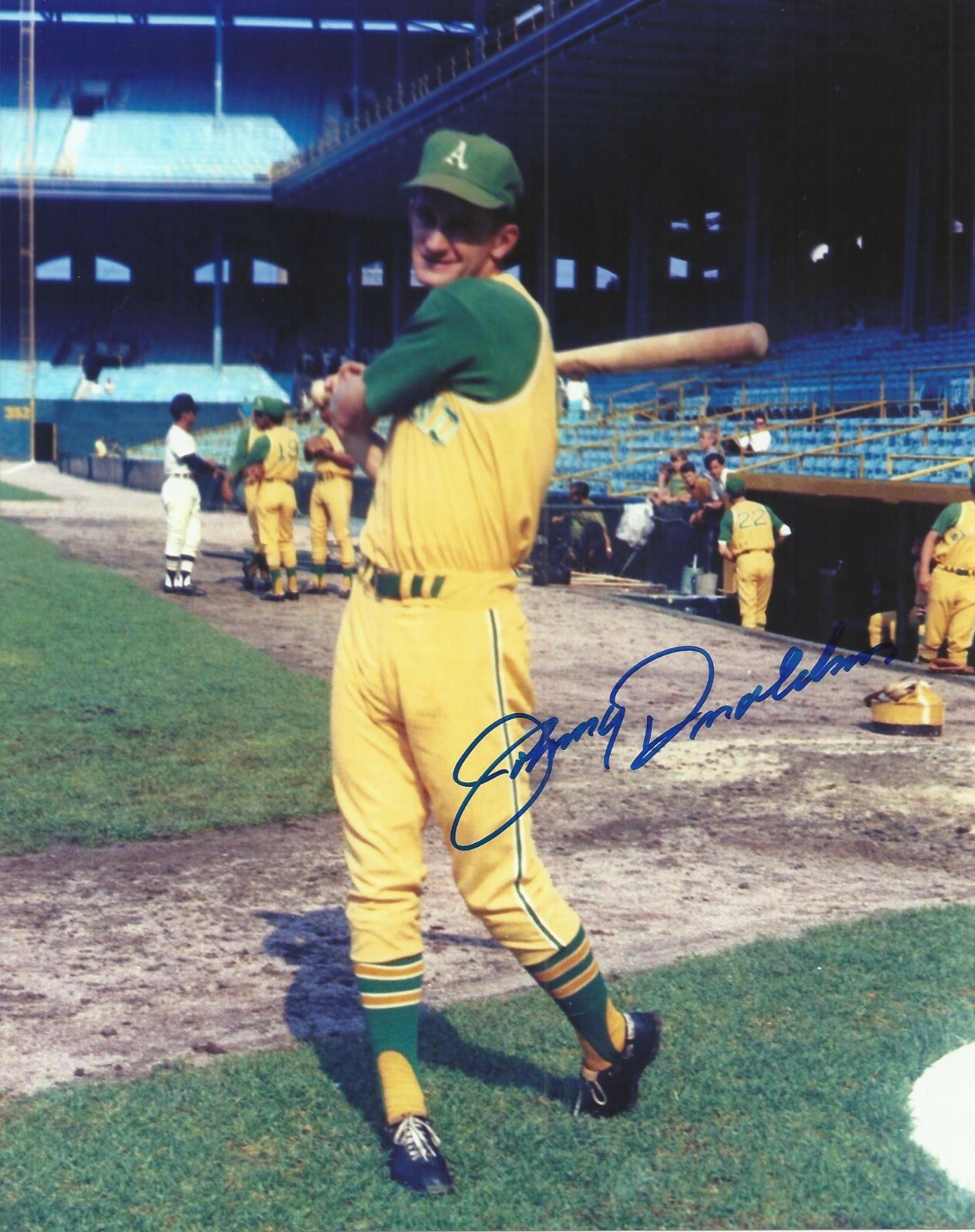John Donaldson 1974 World Series Champion Oakland A's Autographed 8x10 ...